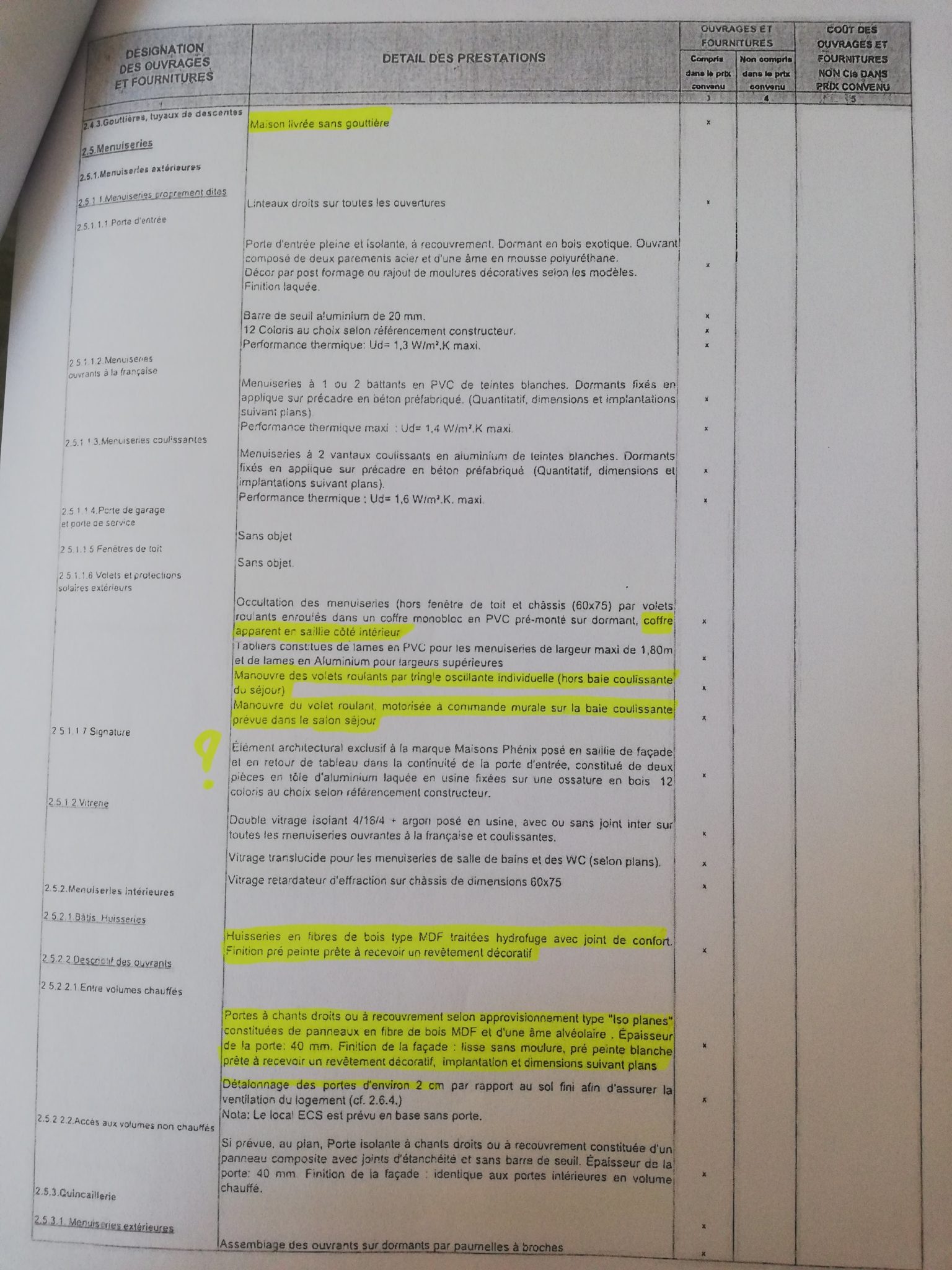 Notice descriptive maison individuelle : Questions & erreurs