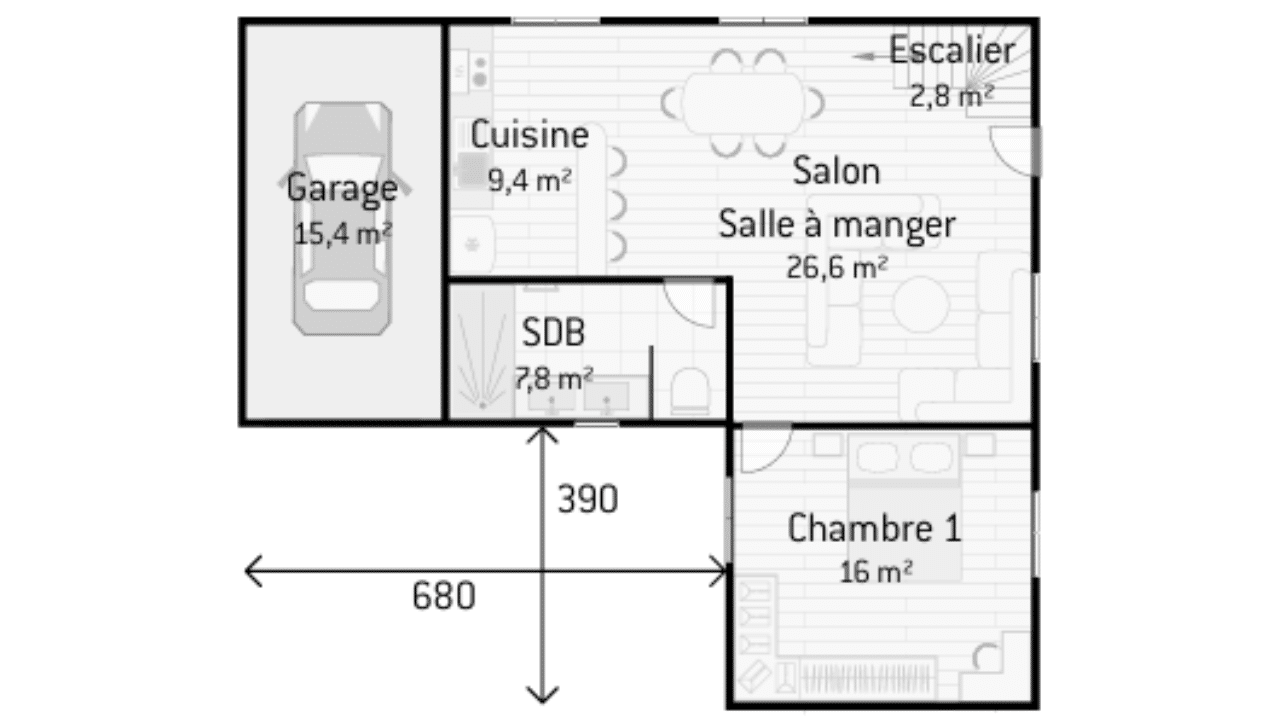 Comment choisir votre plan de maison en L ? 9 exemples